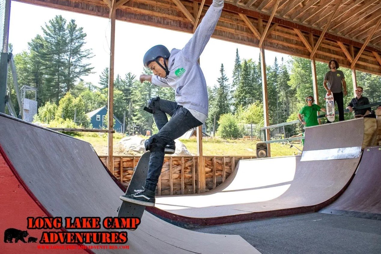 The Skaters At Adventure Camp! | Long Lake Camp Adventures