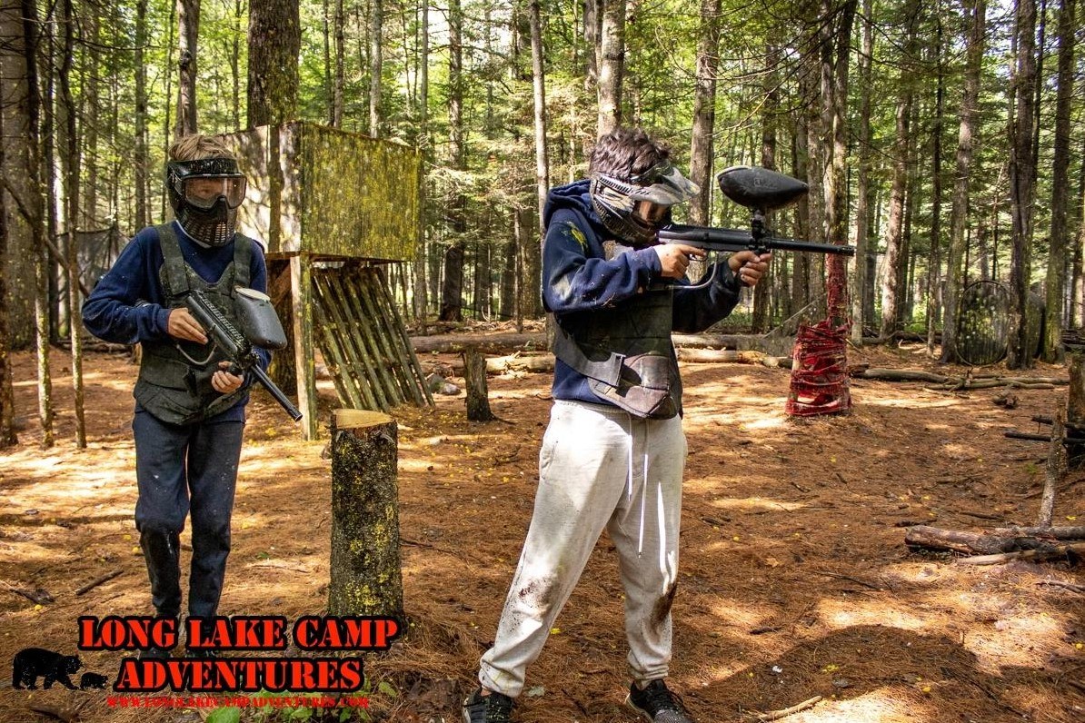 Paintball In The Forest | Long Lake Camp Adventures